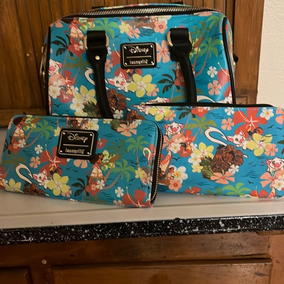 Loungefly | Bags | Loungefly Moana Purse Set | Poshmark